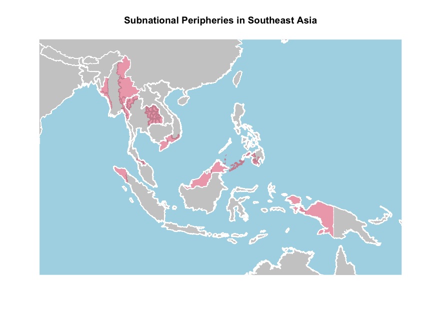 Subnational Peripheries Mapped – Tom Pepinsky